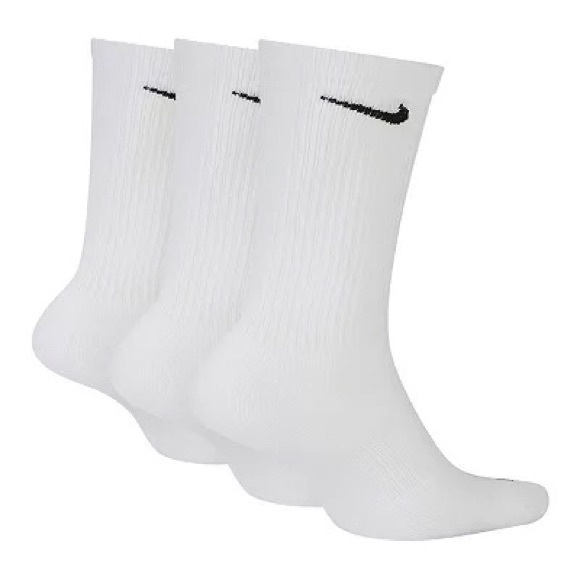 Nike | Underwear & Socks | Nwt Nike Everyday Plus 3pack Drifit Cushion Crew Training Socks White ...